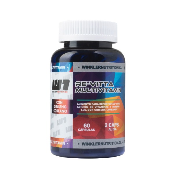MULTIVITAMÍNICO RE-VITTA MULTIVITAMIN 60 CÁPS. 30 PORCIONES - Fuentes ...